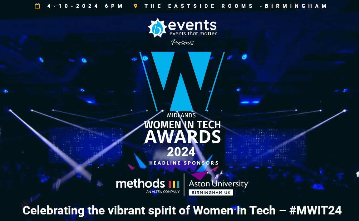 Celebrating the remarkable finalists of the Midlands Women In Tech Awards